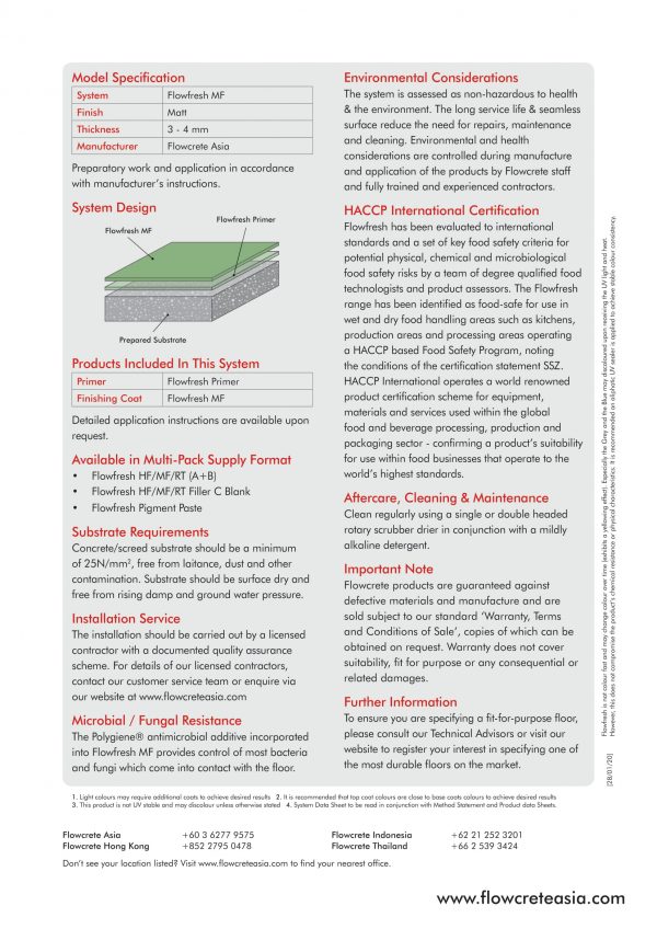 Flowfresh MF (3-4mm) - Bảo Huy Paint