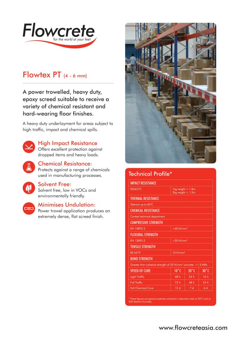 FLOWCRETE - FLOWTEX PT 4-6mm - Bảo Huy Paint